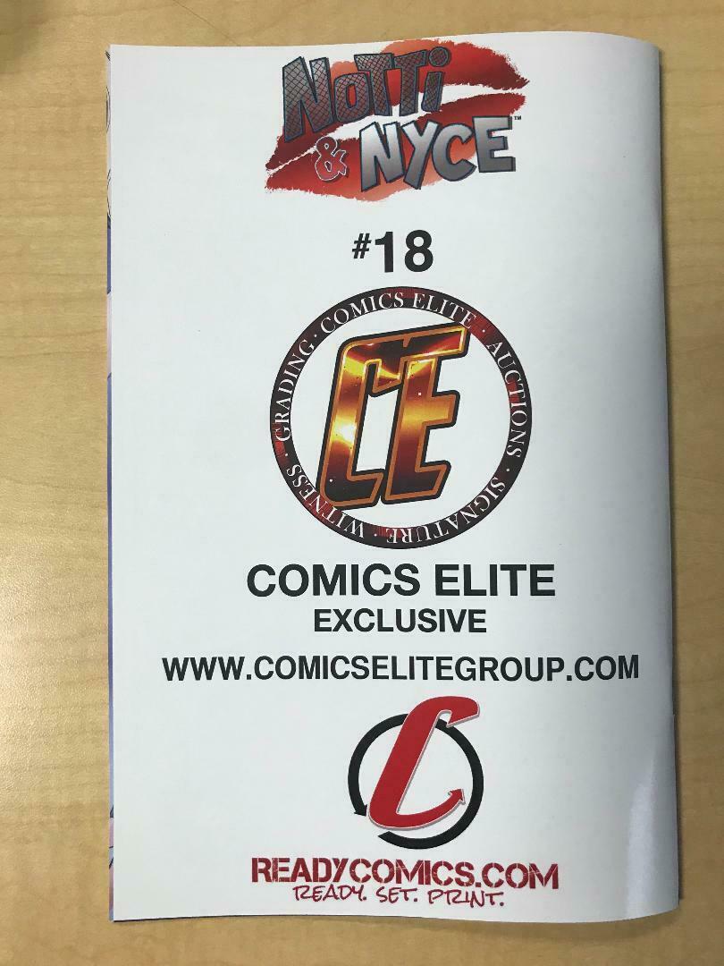 Notti & Nyce #18 Jay Lipson NAUGHTY Helping Heroes Variant Cover SOLD ...